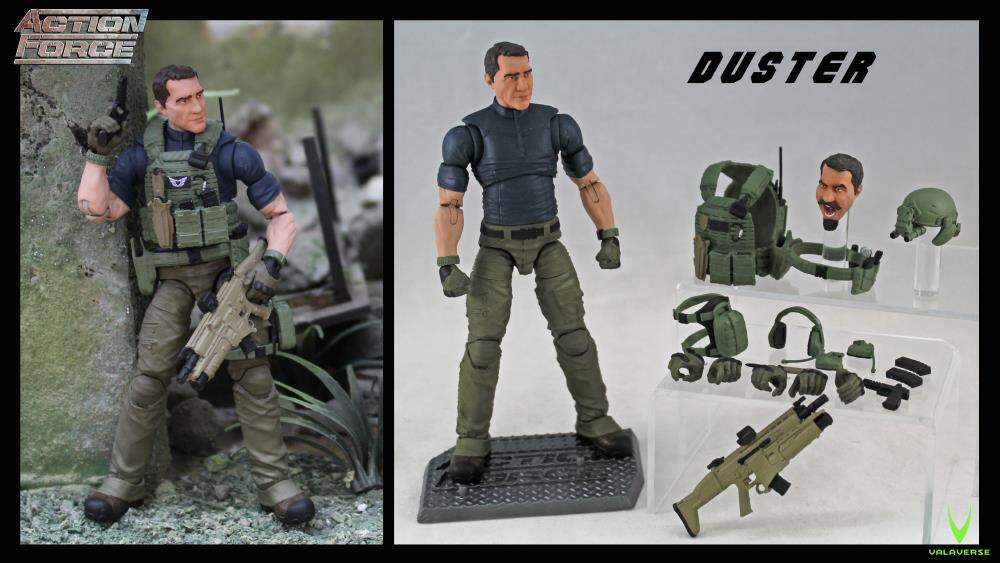 ACTION FORCE DUSTER 1:12 SCALE ACTION FIGURE - imageoutlet - ThaiPick
