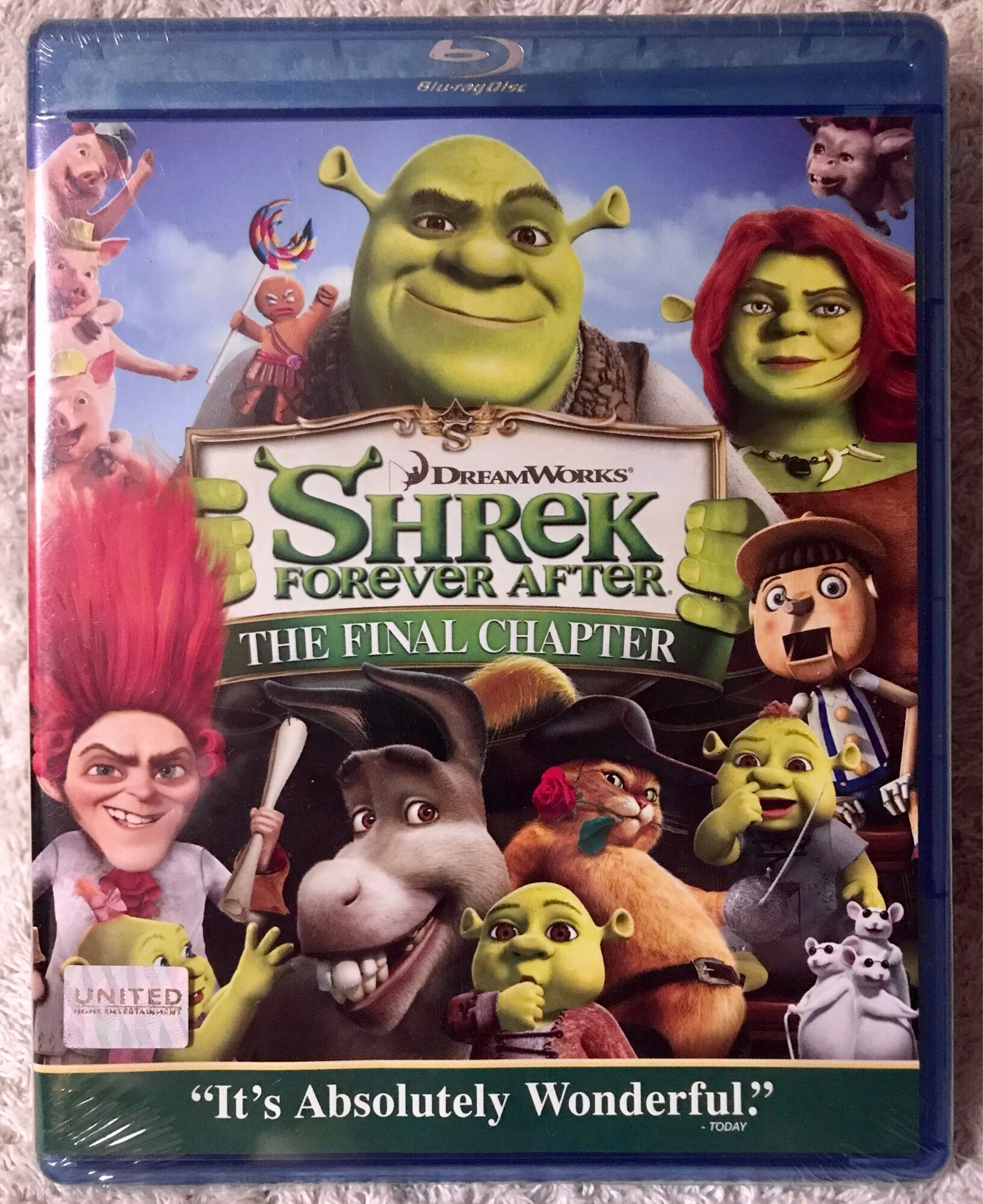บลูเรย์การ์ตูน Shrek Forever After The Final Chapter. เชร็ค ภาค4(BLU-RAY) (แนวแอคชั่นตลกมันส์ฮา ...
