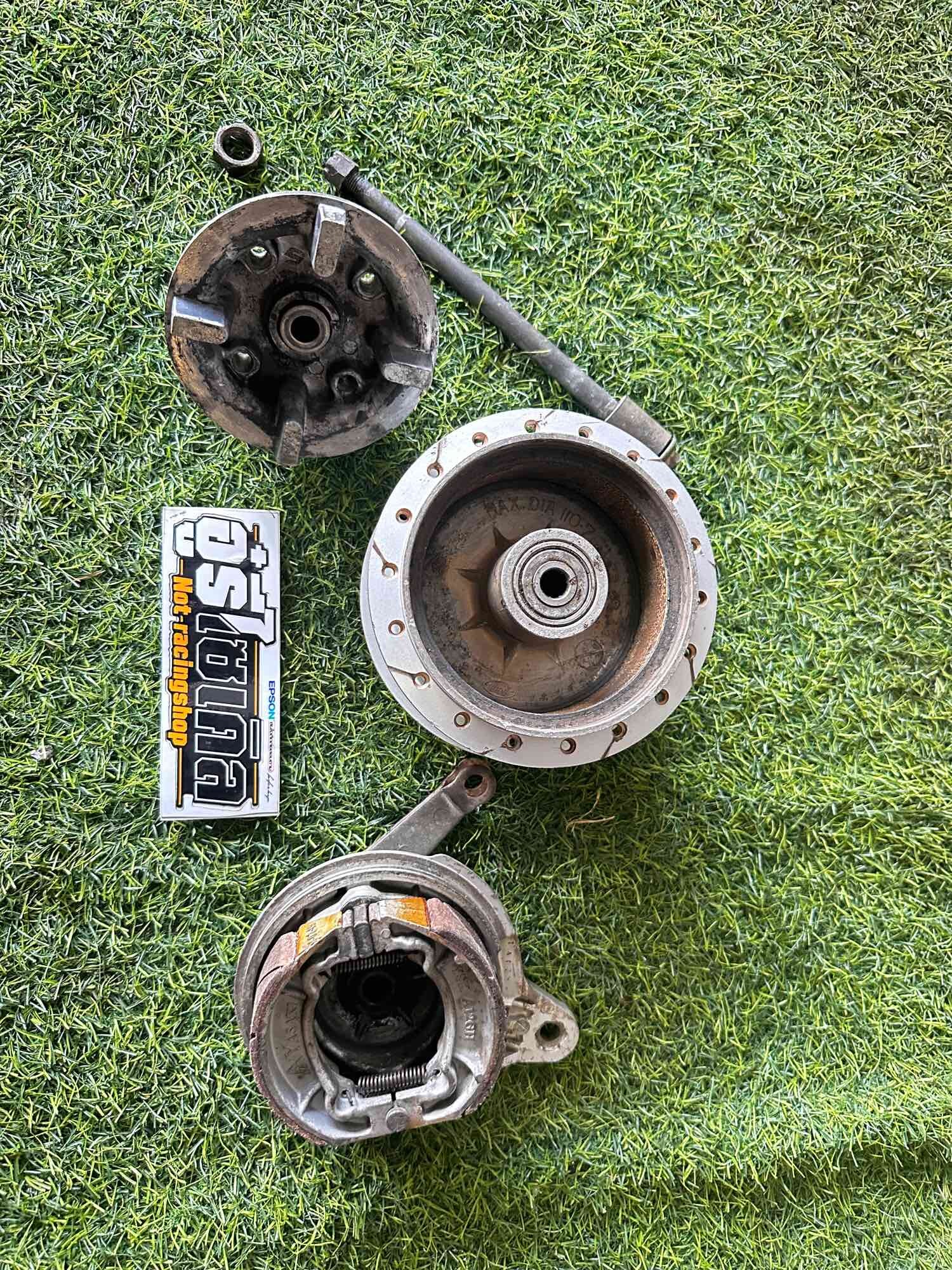 ชุดดุมหลังอาชี rc80 100 110 คริสตัล สวิง ดุมอาชี ฝาเบรคหลังอาชี ดุมสเตอร์rc | Lazada.co.th