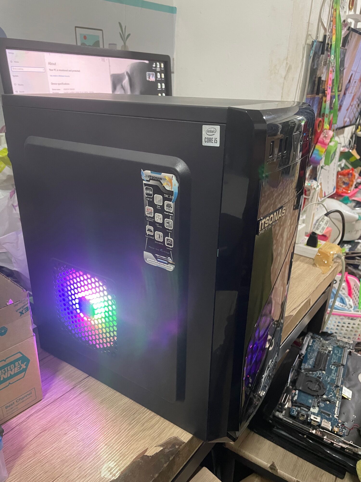 PC Intel Core I5-10400 2.90Ghz Gen10 RAM DDR4 8G M2 500G - คอมพิวเตอร์ ...