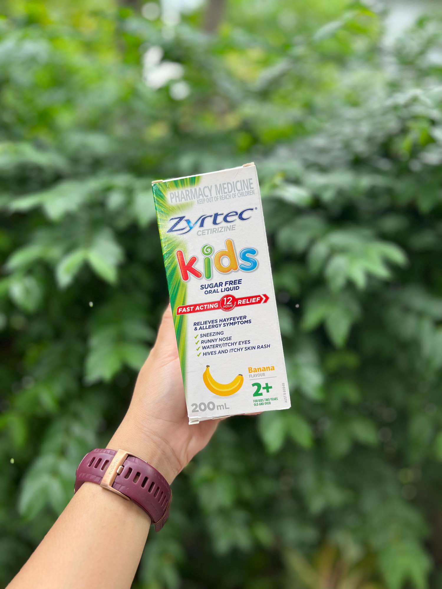 Zyrtec แบบน้ำสำหรับเด็ก 2 ขึ้นไป รสกล้วย EXP.102024 - อะโบบแบรนด์ ...