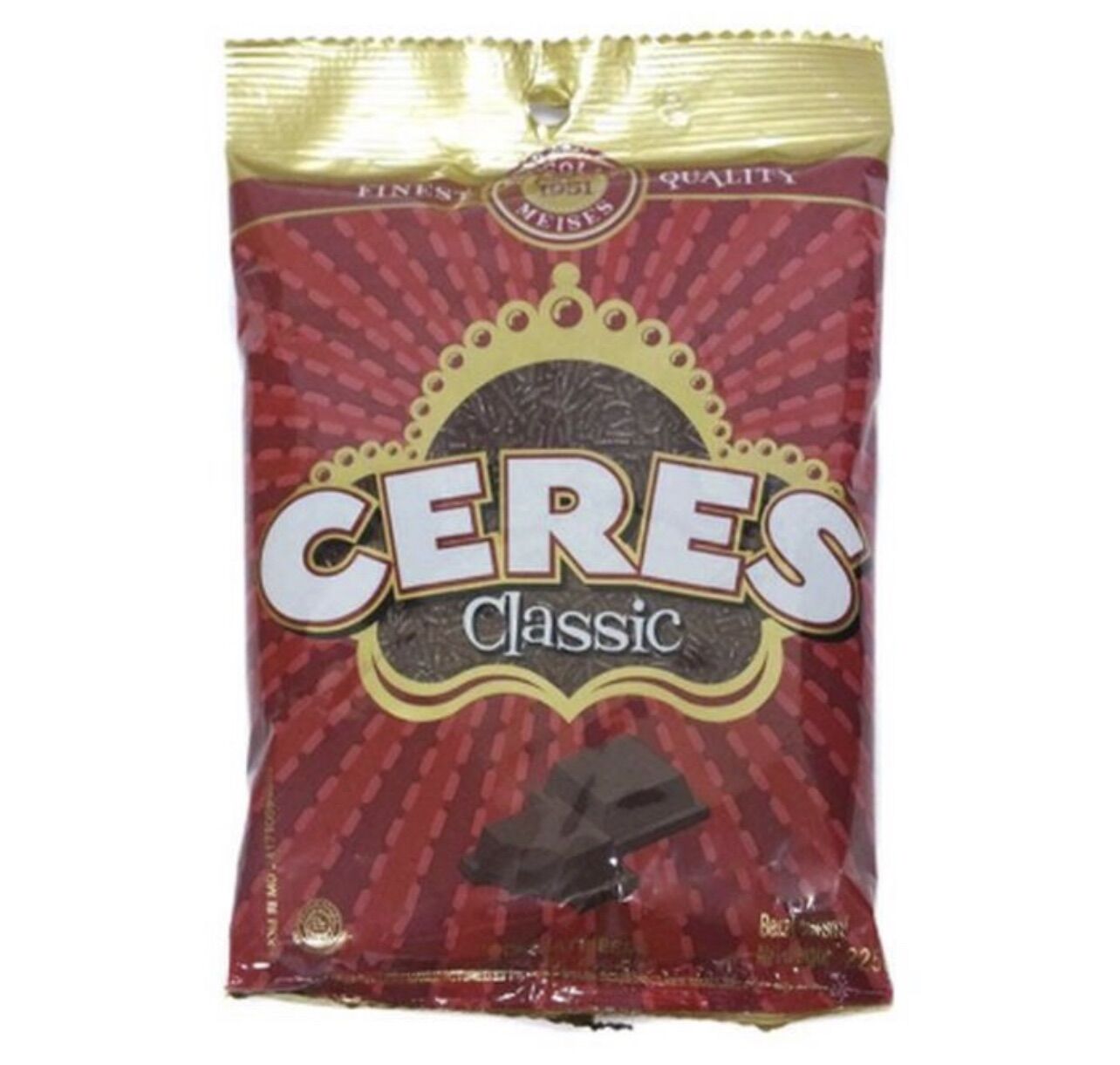 Indonesia Ceres Hagelslag Rice Chocolate Sprinkle Classic & Milk , 225 ...