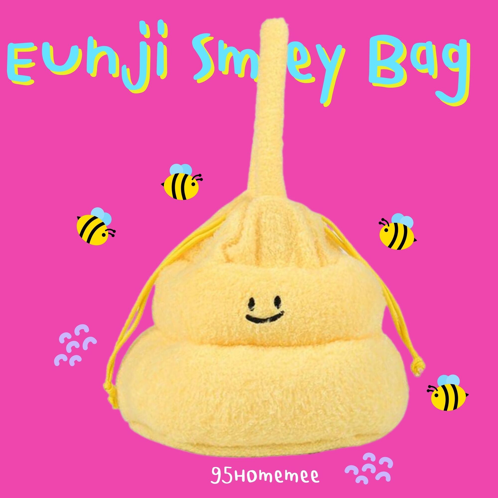 🥨พร้อมส่ง🥨 Eunji smiley bag 😊 กระเป๋าอุนจิสไมลีย์ | Lazada.co.th