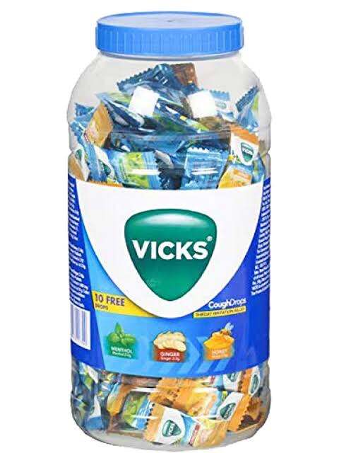 ลูกอมวิกแก้ไอ 200 เม็ด VICKS candy 200 Jar(Full jar) - PUMONA SHOP ...