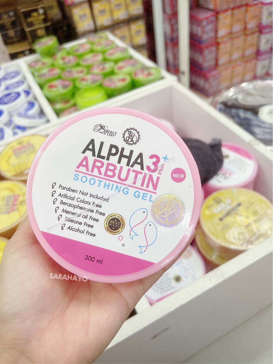 Perfect Skin Lady Alpha Arbutin 3Plus Soothing Gel 300ml. อัลฟ่าอาร์บูติน ชูทติ้งเจล | Lazada.co.th
