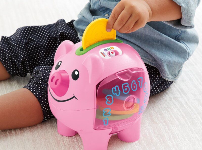 กระปุกหมูอู๊ดๆ Fisher-Price Laugh Learn Learning Piggy Bank - ร้านเเม่ ...