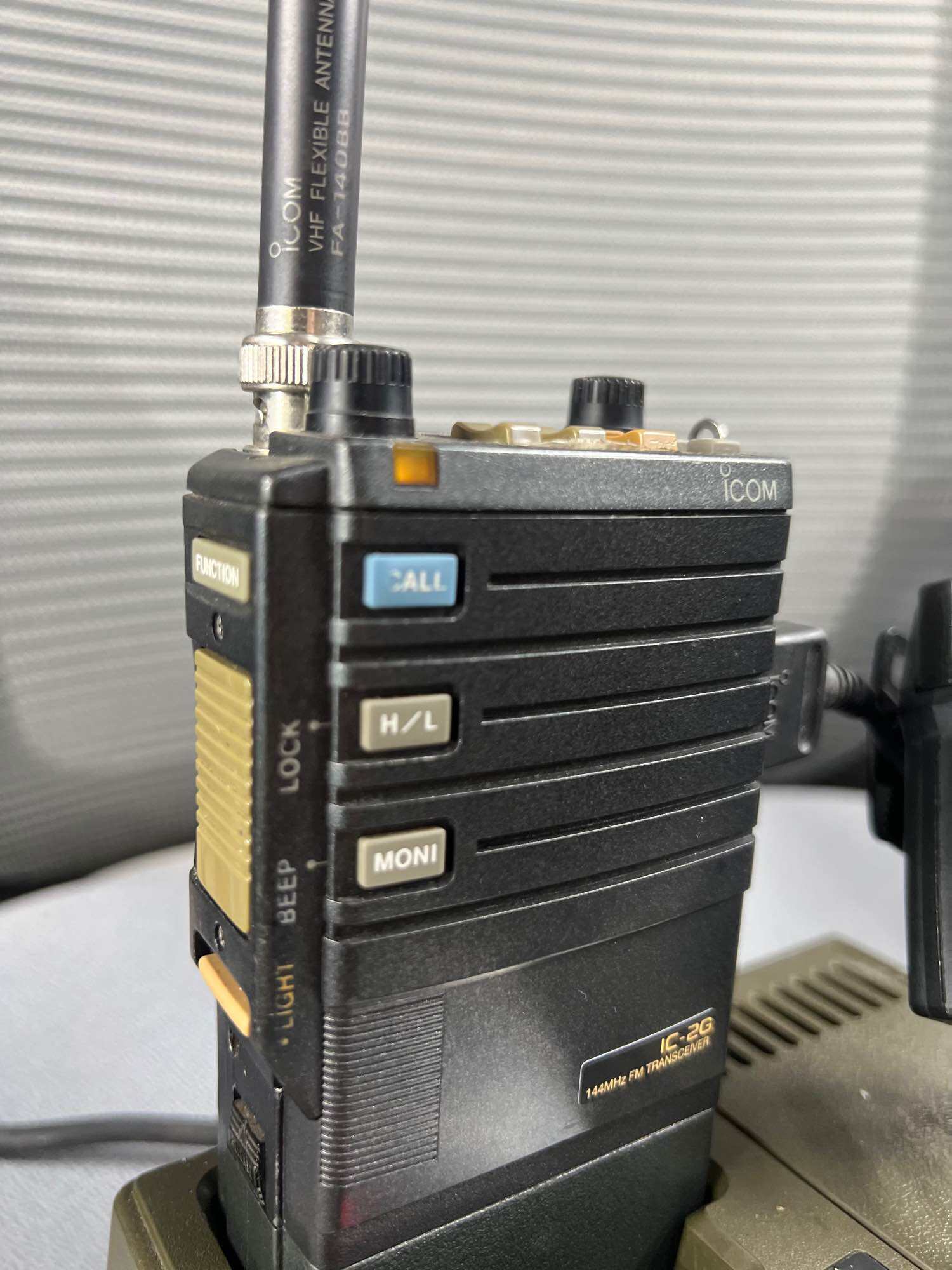 Icom ic-2G วิทยุสื่อสารเก่าญี่ปุ่นยุค90 มือ2นำเข้าจากญี่ปุ่น ของสะสม ...