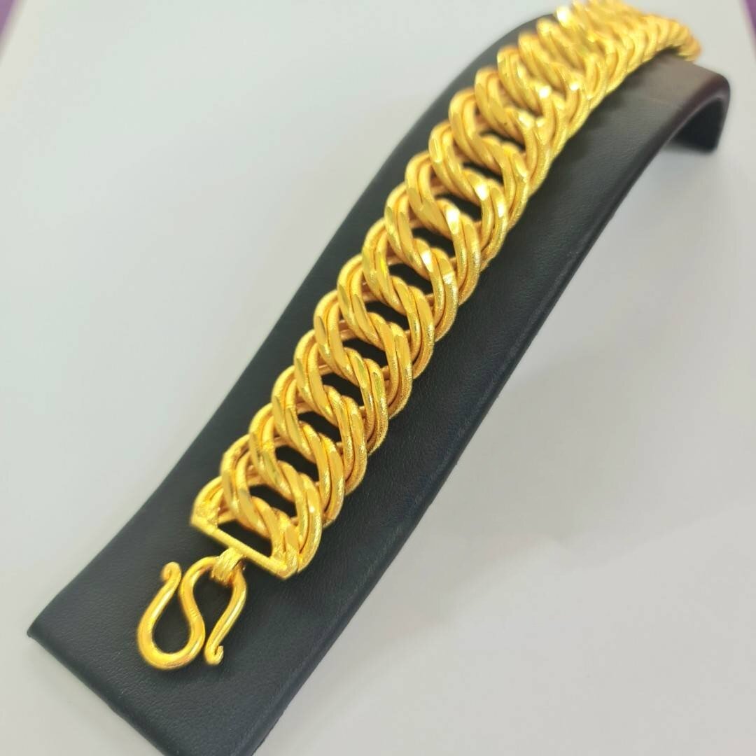 สร้อยข้อมือเลสบิดซ้อน นน.5฿ | Lazada.co.th