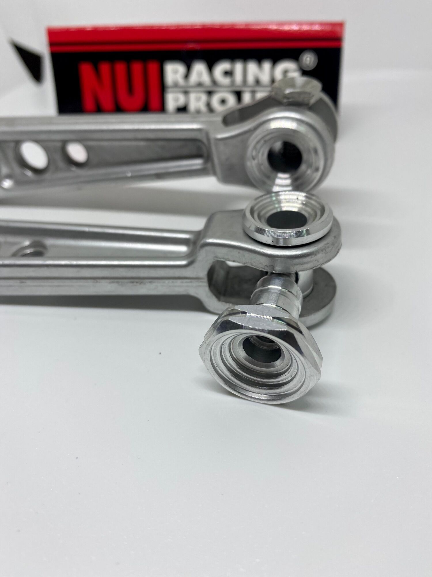 มือลิง Nui (Nui Racing) ขาตรง งานเจาะ 2 รู ใส่wave พร้อมตัวปรับ ...