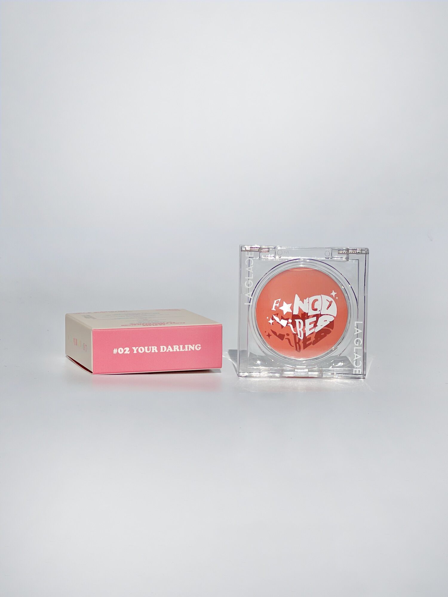 แถมบัพจิ๋วสติ๊กเกอร์พร้อมส่ง LA GLACE FANCY VIBES CREAM BLUSH ครีมบลัช ...