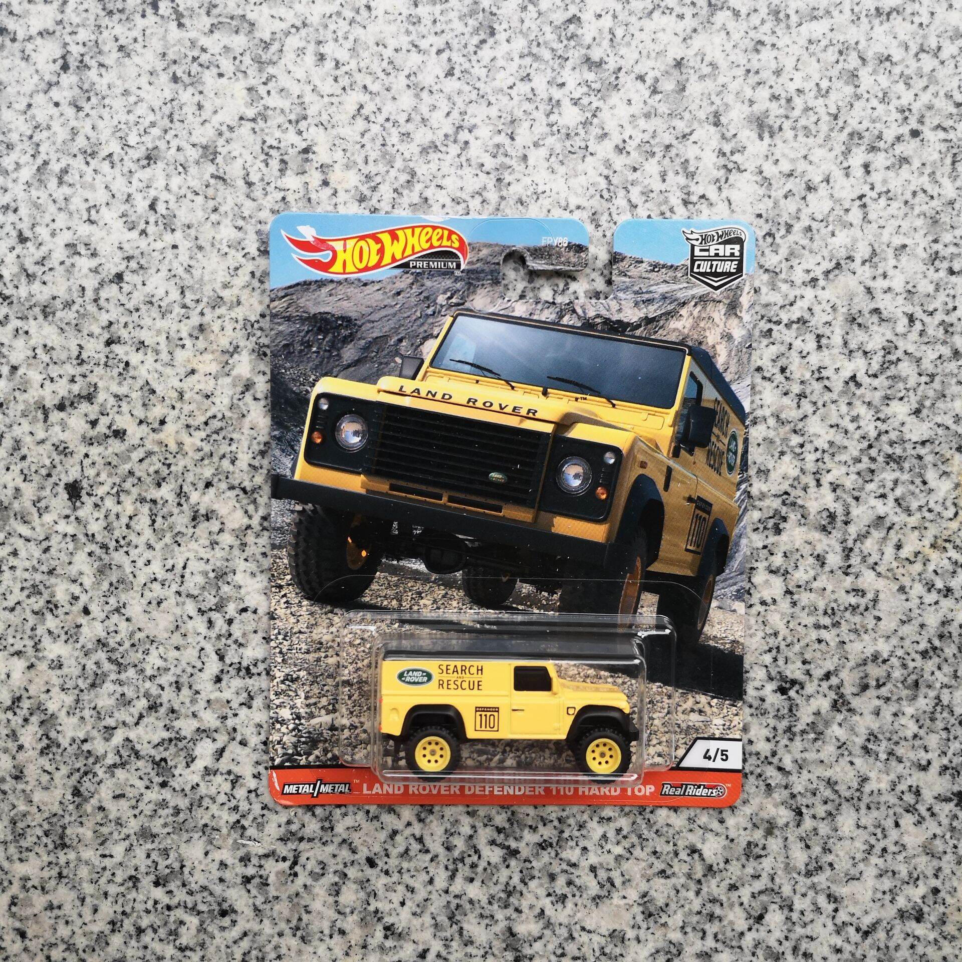 รถเหล็ก Hotwheels Land Rover Defender ล้อยาง | Lazada.co.th