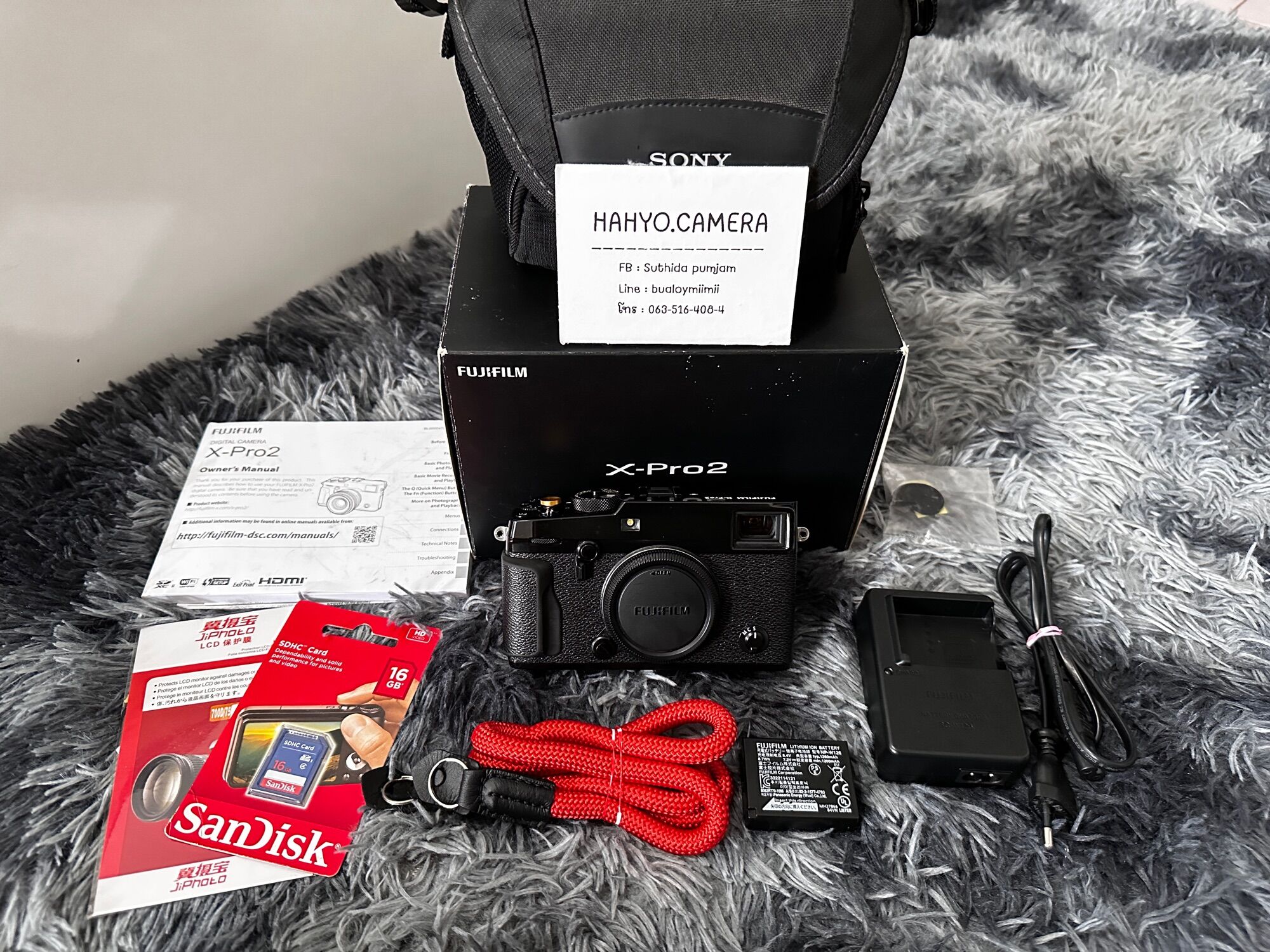 Body fuji xpro2 สีดำอดีตศูนย์ไทย - Hahyo.camera - ThaiPick
