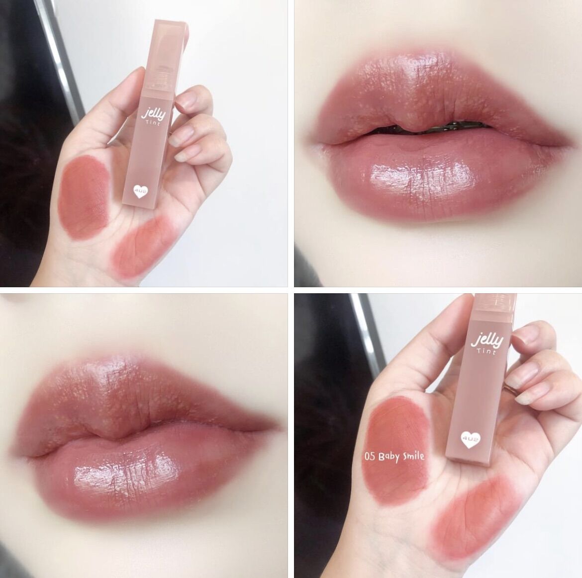 ลิป Jelly tint ตัวใหม่ของ 4U2 สีน่ารักมาก 🍭 ทาแล้วปากดูนุ่มดึ๋ง เหมือน ...