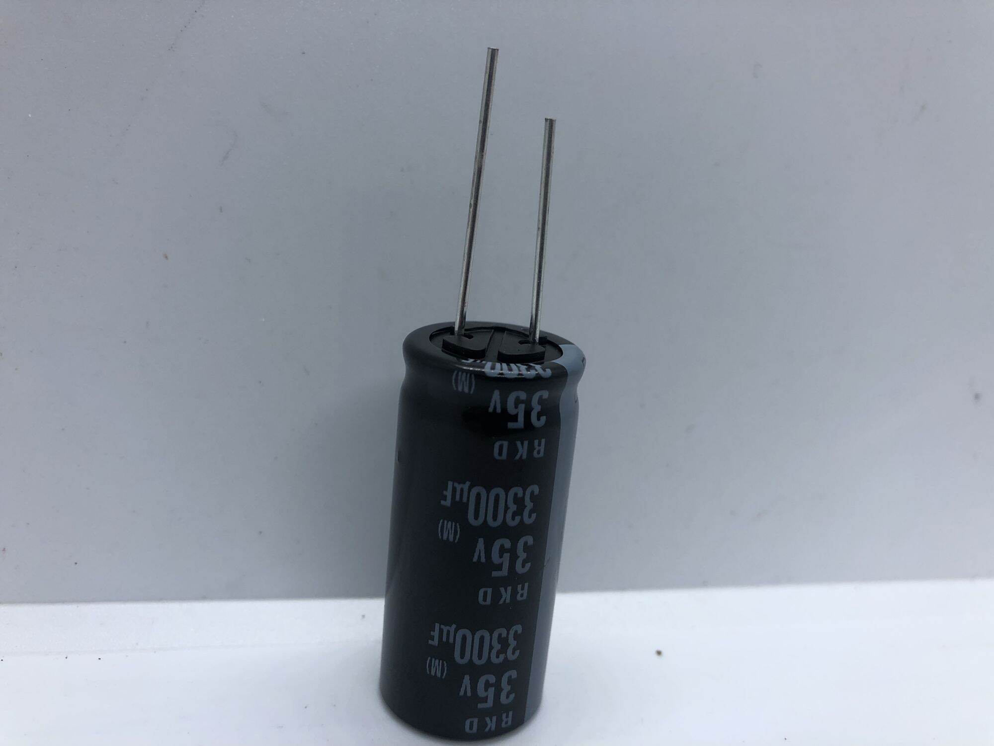 (1ชิ้น) Capacitor 3300UF 35V DCคาปาซิเตอร์ ขนาด 18x40 MM. พร้อมส่ง ...
