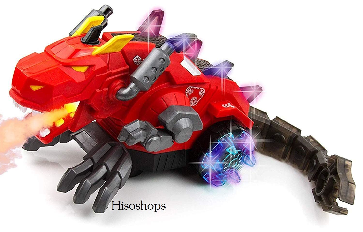 mechanical spray dragon ไดโนเสาร์พ่นควัน-มังกรพ่นควัน มีเสียงมีไฟ ขยับ ...