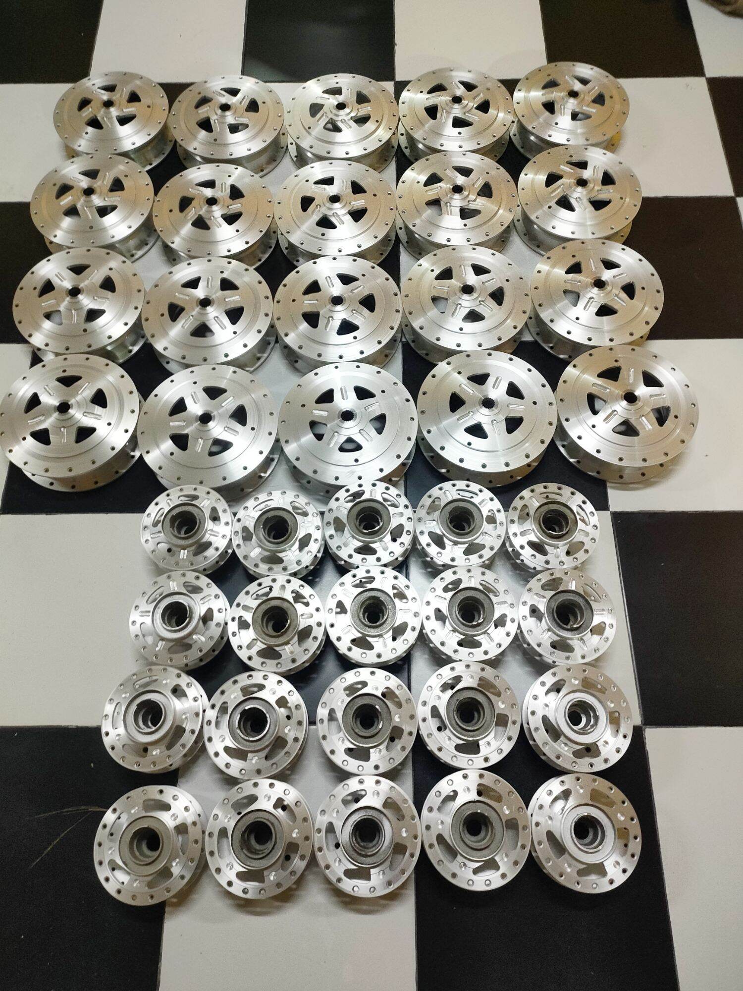 ดุมแท้ มีโอ ฟีโน่ แบบเดิม5VV แบบเจาะ (หน้า-หลัง) - James2Valve shop ...