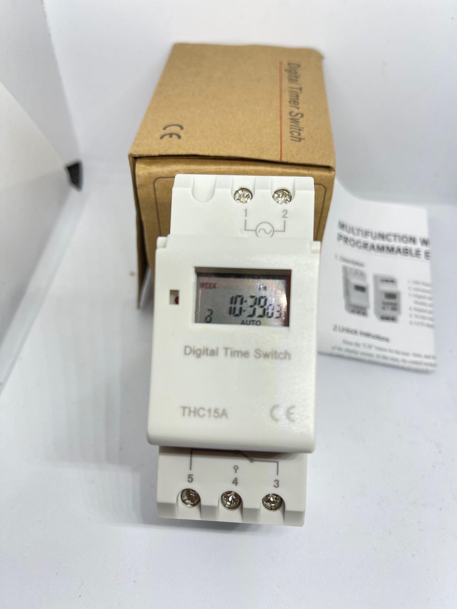 Timer Switch THC-15A 220Vสินค้าพร้อมส่ง นาฬิกาตั้งเวลาพร้อมส่ง | Lazada.co.th