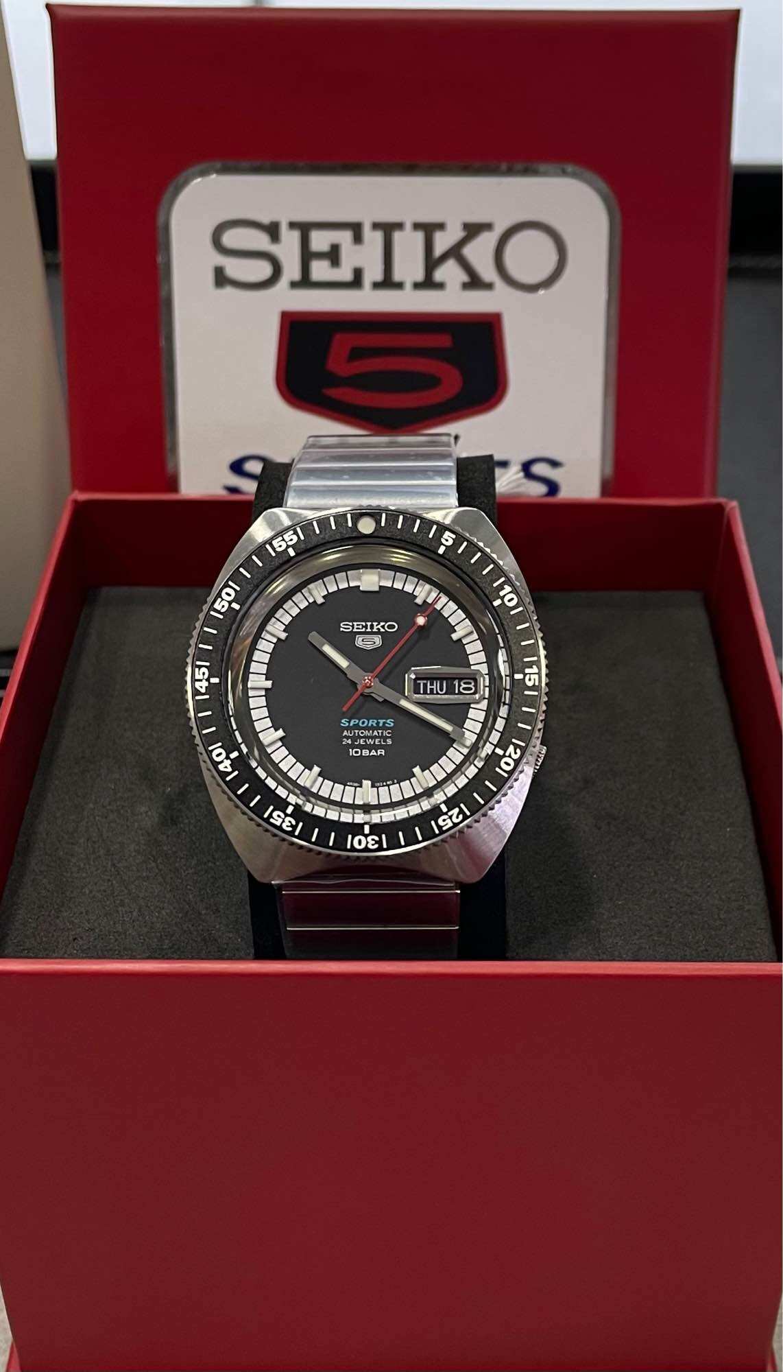 นาฬิกา Seiko 5 Sports 55 th Anniversary ReCreation The First 5 Soprts ...