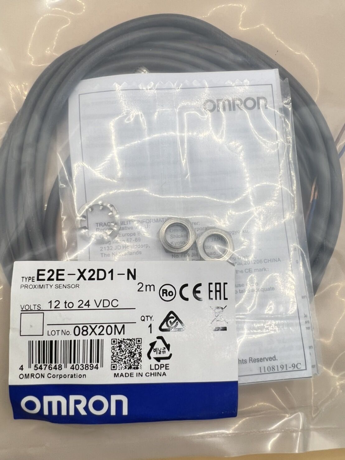 OMRON E2E-X2D1-N PROXIMITY SENSOR เซ็นเซอร์ ส่งออก กทม. | Lazada.co.th