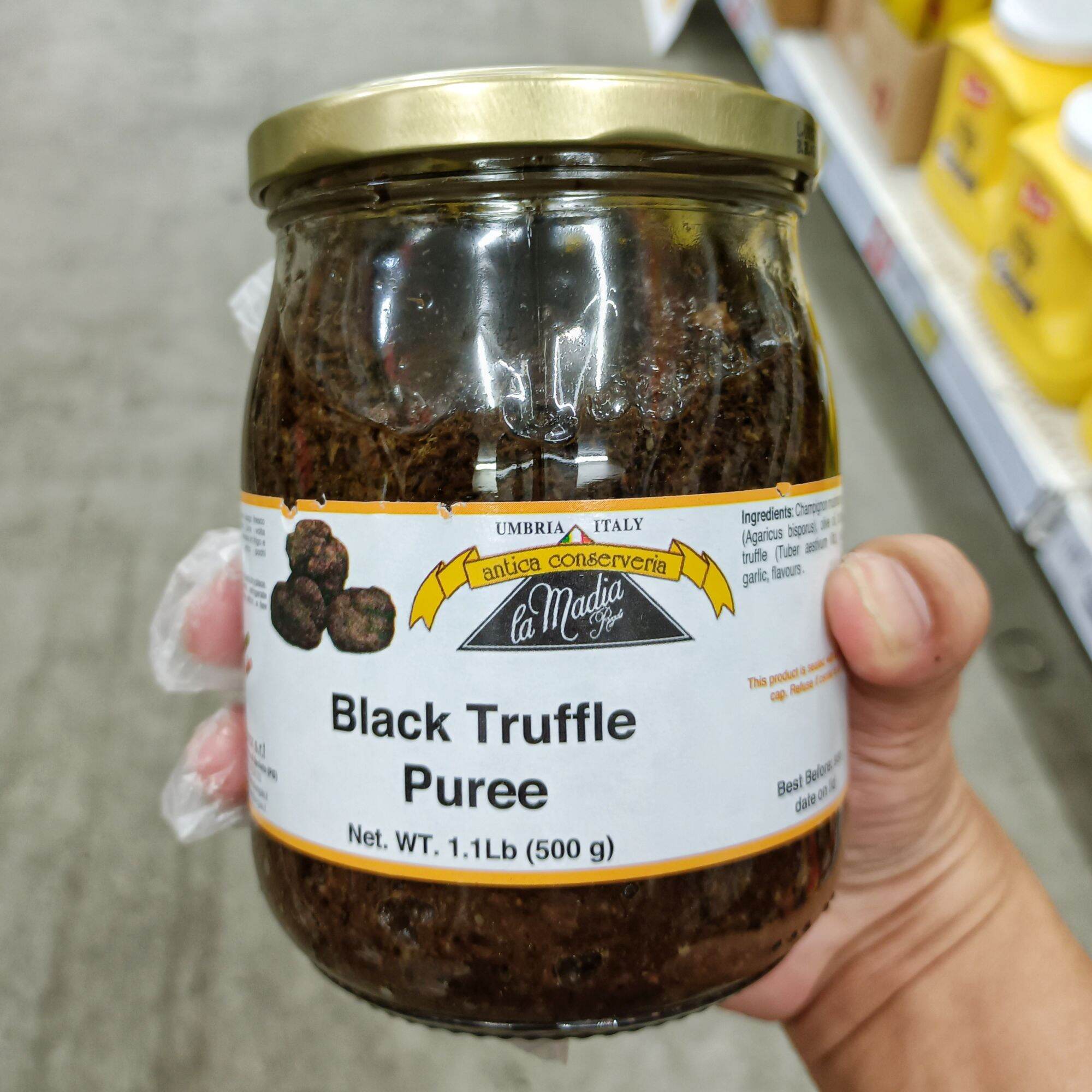 Black Truffle Puree 500 g.(Italy) ซอสทำสปาเก็ตตี้ เห็ดทรัฟเฟิลดำ ขนาด ...
