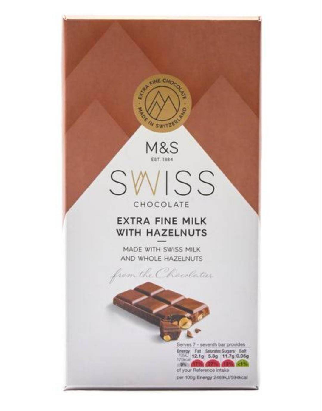 Mark Spencer swiss chocolate สวิสช็อกโกแลตแท่ง | Lazada.co.th