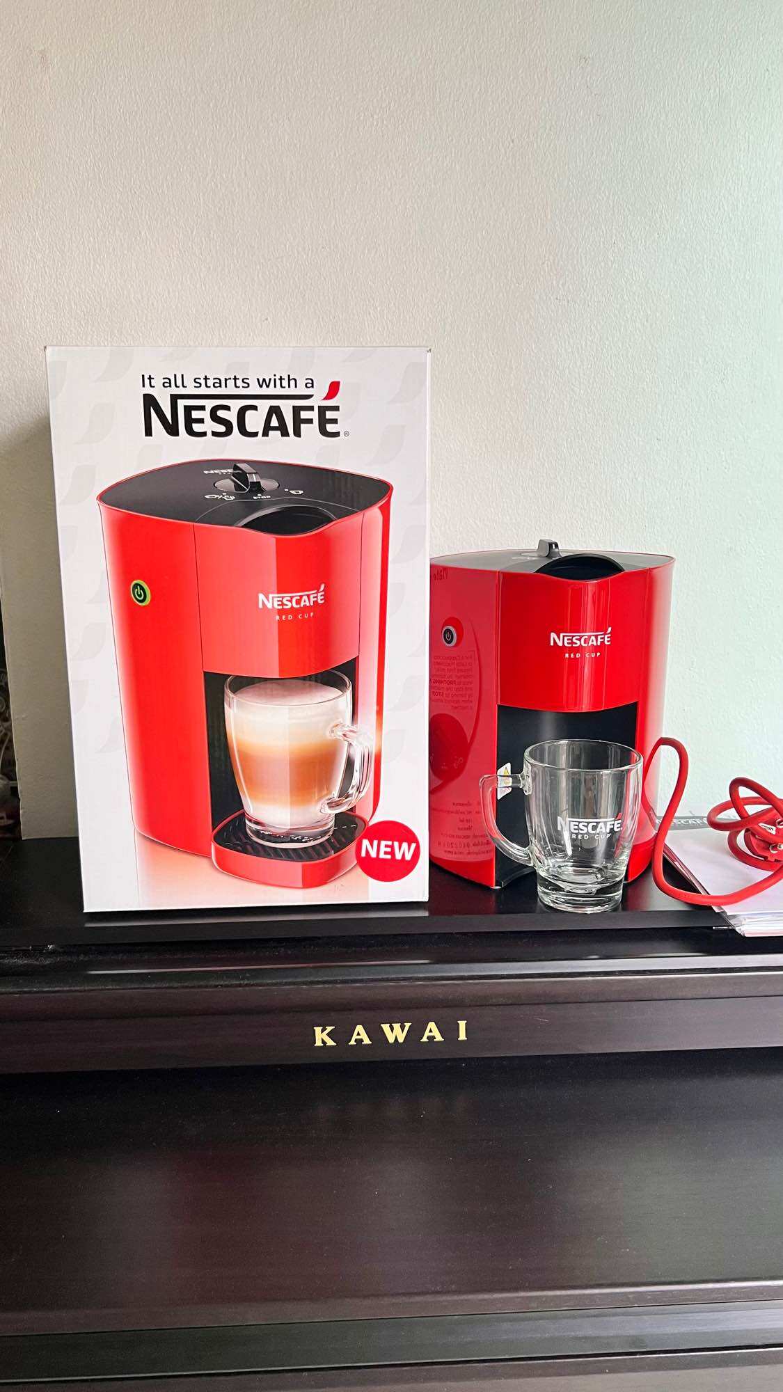 **มือสอง*** เครื่องชงกาแฟ Nescafe Red Cup เหลือ 1 เครื่อง | Lazada.co.th