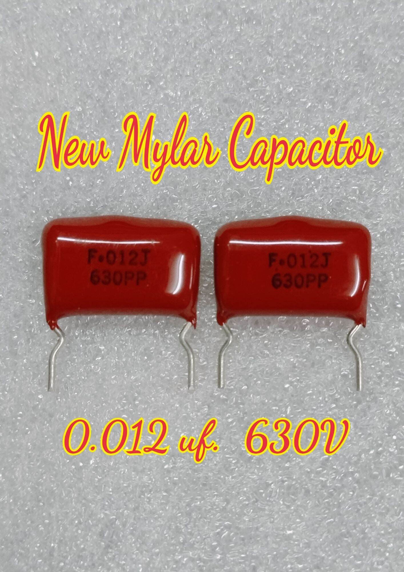 Mylar Capacitor 0.012 uf. 630V (2 Pcs.) | Lazada.co.th
