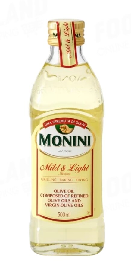Monini Mild And Light Olive Oil -โมนีนี่ น้ำมันมะกอกผ่านกรรมวิธี สูตร ...