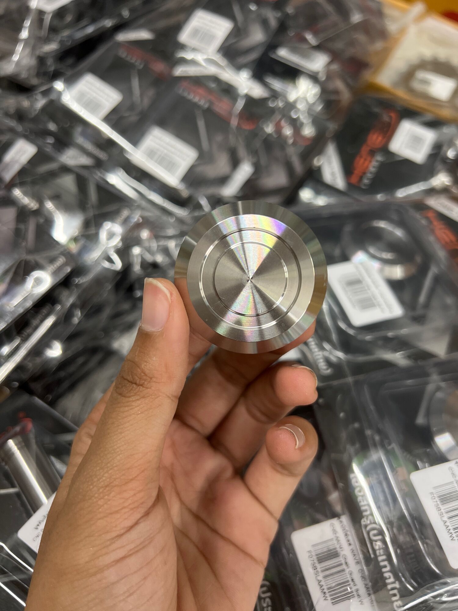 อุดบังโซ่เลส CNC -AA (ด้าน) WAVE THE00132 | Lazada.co.th