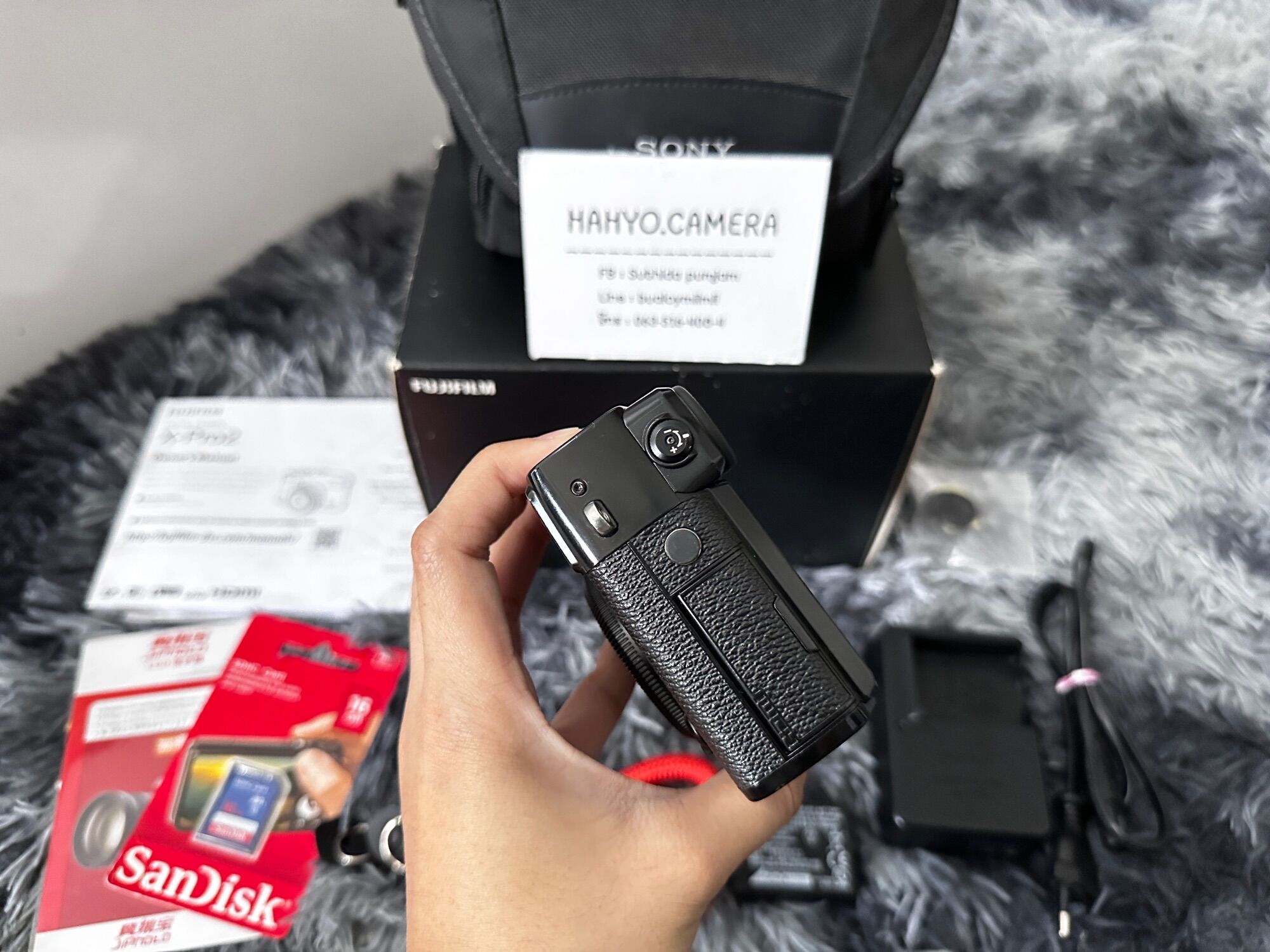 Body fuji xpro2 สีดำอดีตศูนย์ไทย - Hahyo.camera - ThaiPick