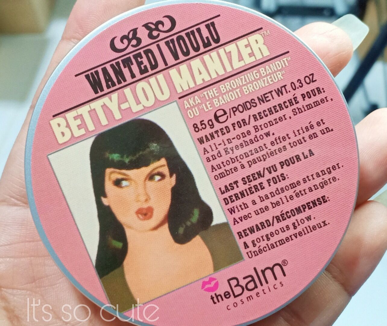 บรอนเซอร์ The Balm Betty-Lou Manizer 8.5g (mirror) Bronzer เดอะ บาล์ม ...