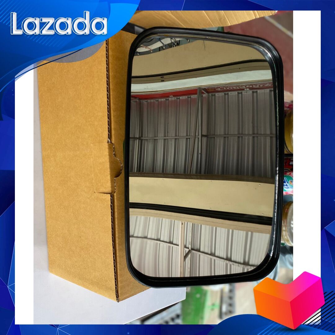 1อัน กระจกมองข้าง รถบรรทุกNKR ลูกหมากตรง ขนาด 17x25.5 เซนติเมตร ...