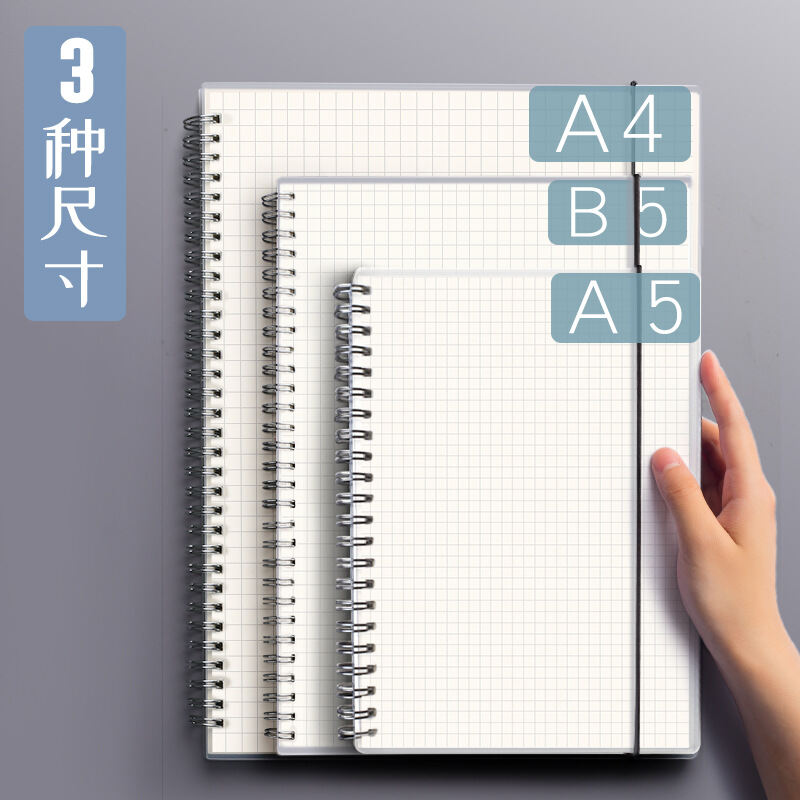 เครื่องเขียนสำหรับนักเรียนขนาด A4สมุดเส้นคอร์นเคอร์นเคอร์นขนาด B5สมุดตาราง A5สมุดจดบันทึกสมุด ...