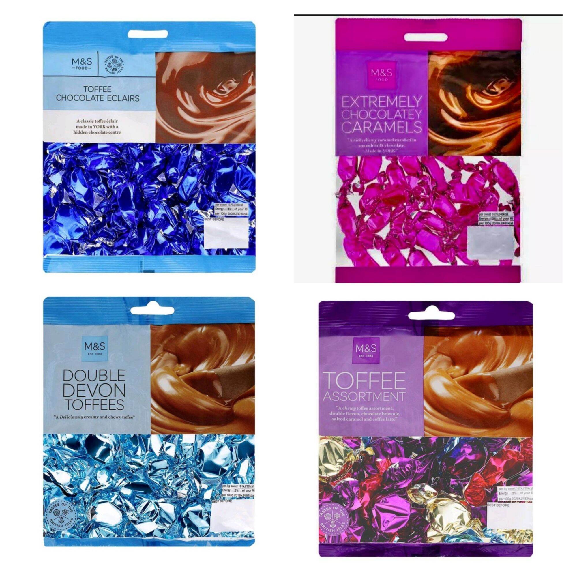 Marks & Spencer ลูกอมรสช็อกโกแลต Double Devon Toffees - Feejey_shop ...