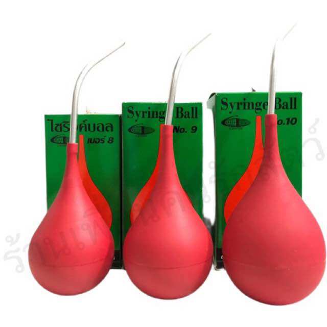 ไซริงค์บอล Syringe Ball ลูกยางแดงเอนกประสงค์ ดูดของเหลว | Lazada.co.th