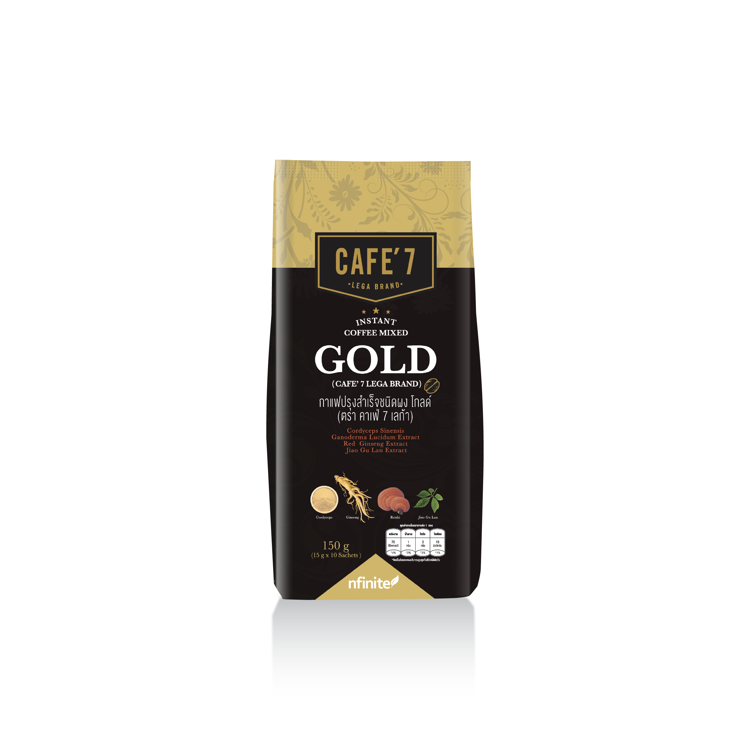 INSTANT COFFEE MIXED GOLD (CAFE' 7 LEGA BRAND) | Lazada.co.th