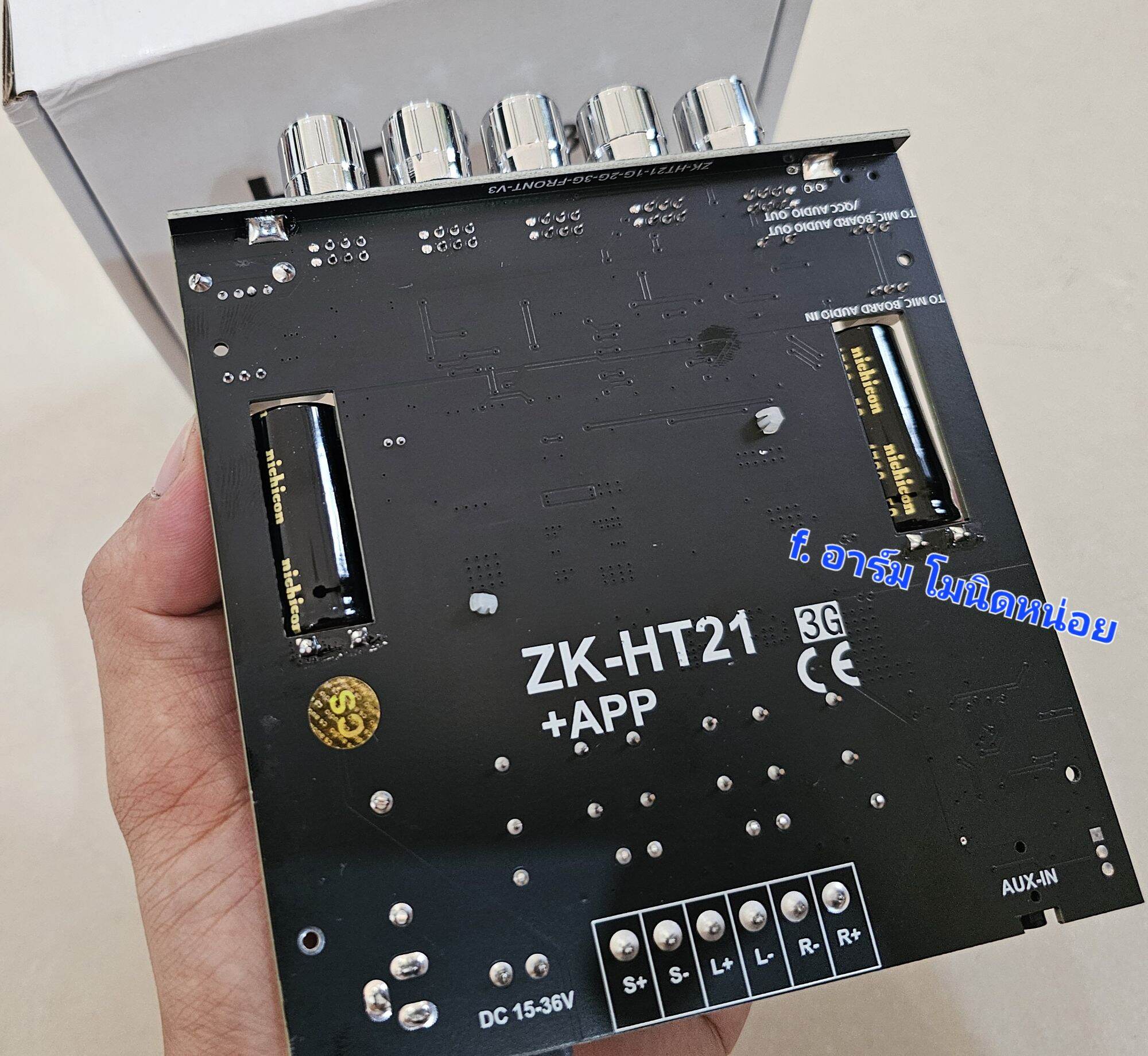 ZK-HT21 3G APP ของแท้100 แอมปจิ๋ว 160W160W220W เครื่องขยายเสียง แอมป์จิ่วบลูทธ - โมนิดหน่อย 2 ...