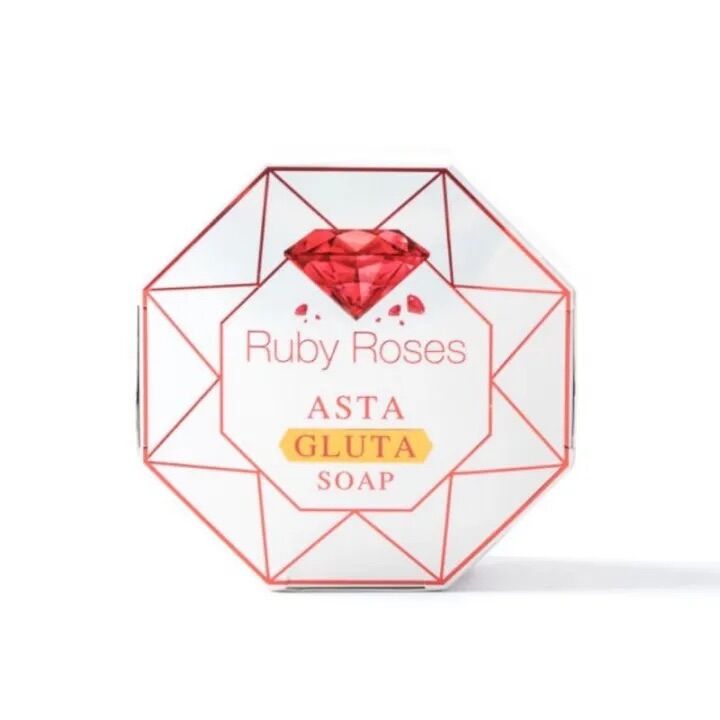 Ruby Roses Asta Gluta Soap 100 g. รับบี้ โรส สบู่อัญมณีสีแดง | Lazada.co.th