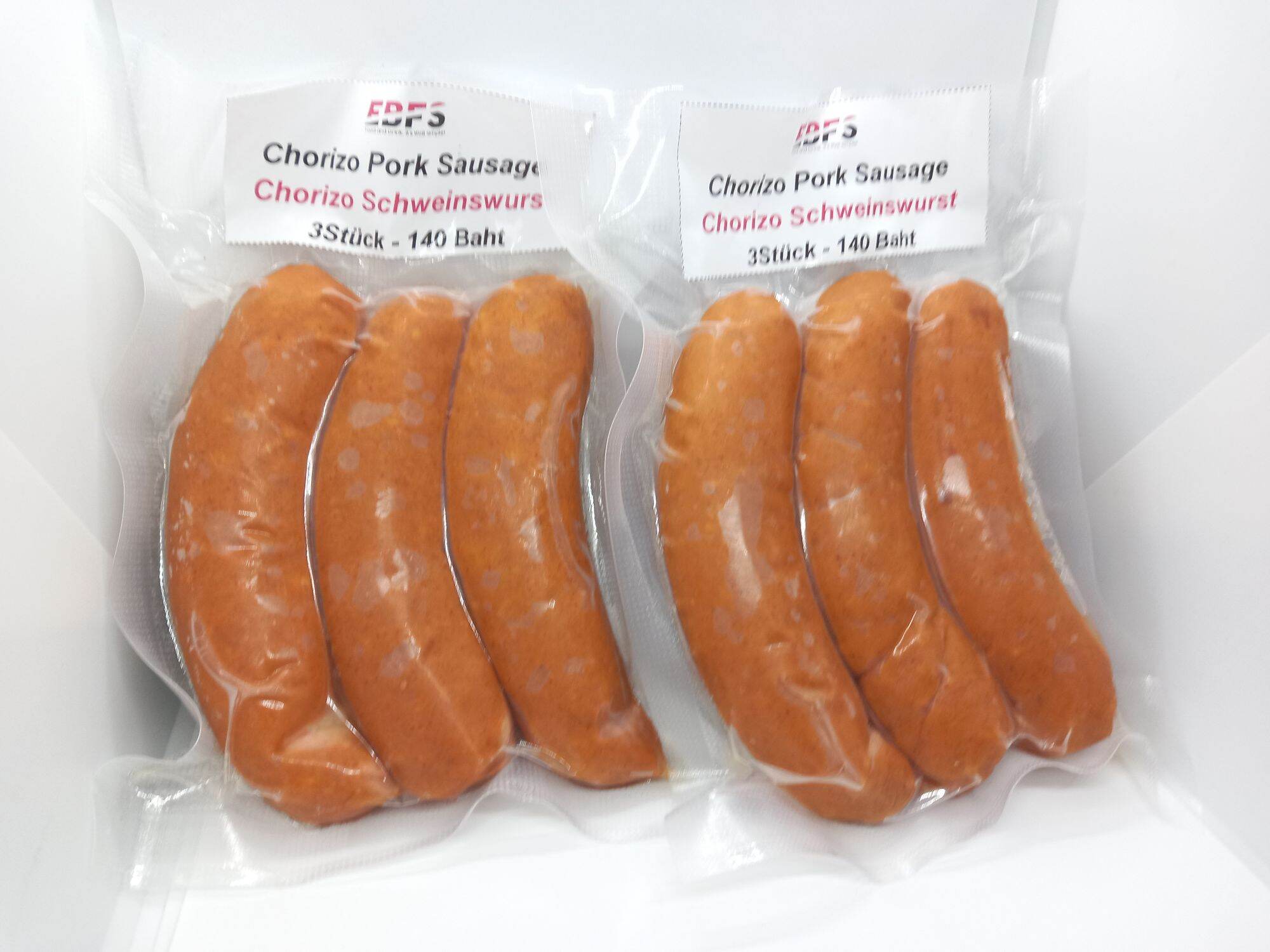 TGM Chorizo 2 × 3 Stück 420 Gramm / TGM Chorizo 2 × 3 pieces 420 grams ...