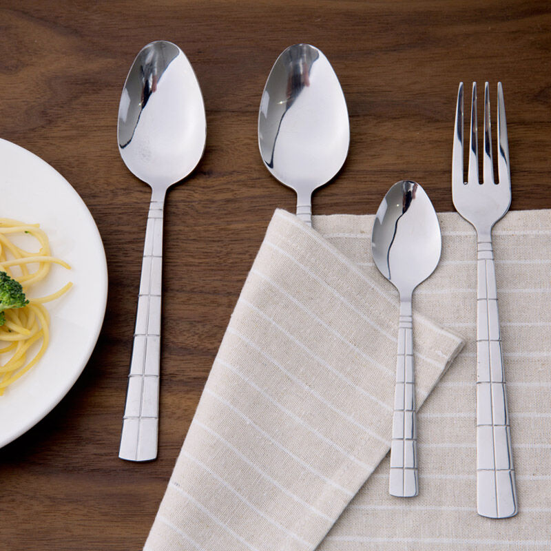 Home Home Stainless Steel Spoon Fork Long Handle Spork for Western ...