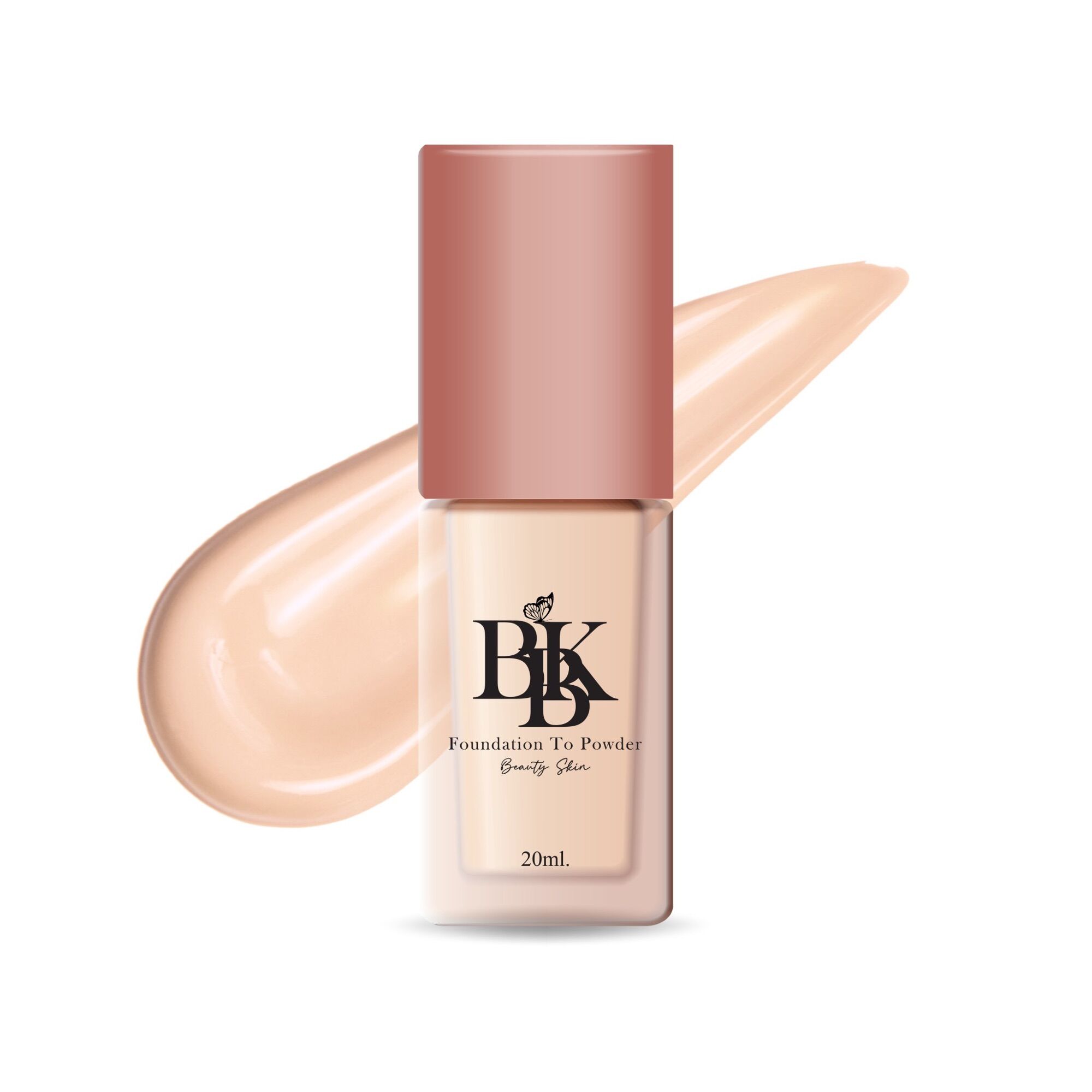 BBK Foundation To Powder รองพื้นสูตรลิควิด เกลี่ยง่าย แห้งไว กันน้ำ คุม ...