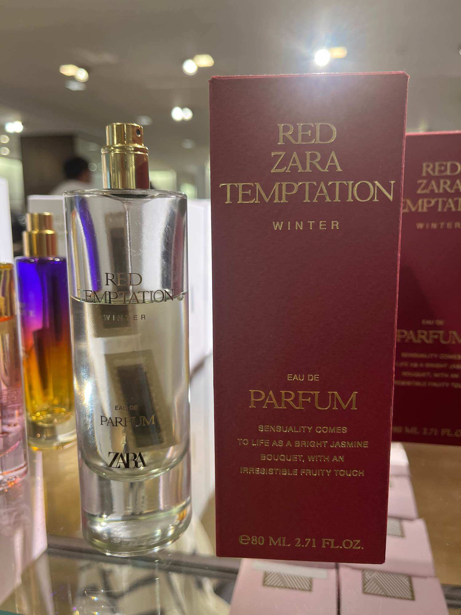 น้ำหอมซาร่า red temptation summer red winter ขนาด 80ml EDP | Lazada.co.th