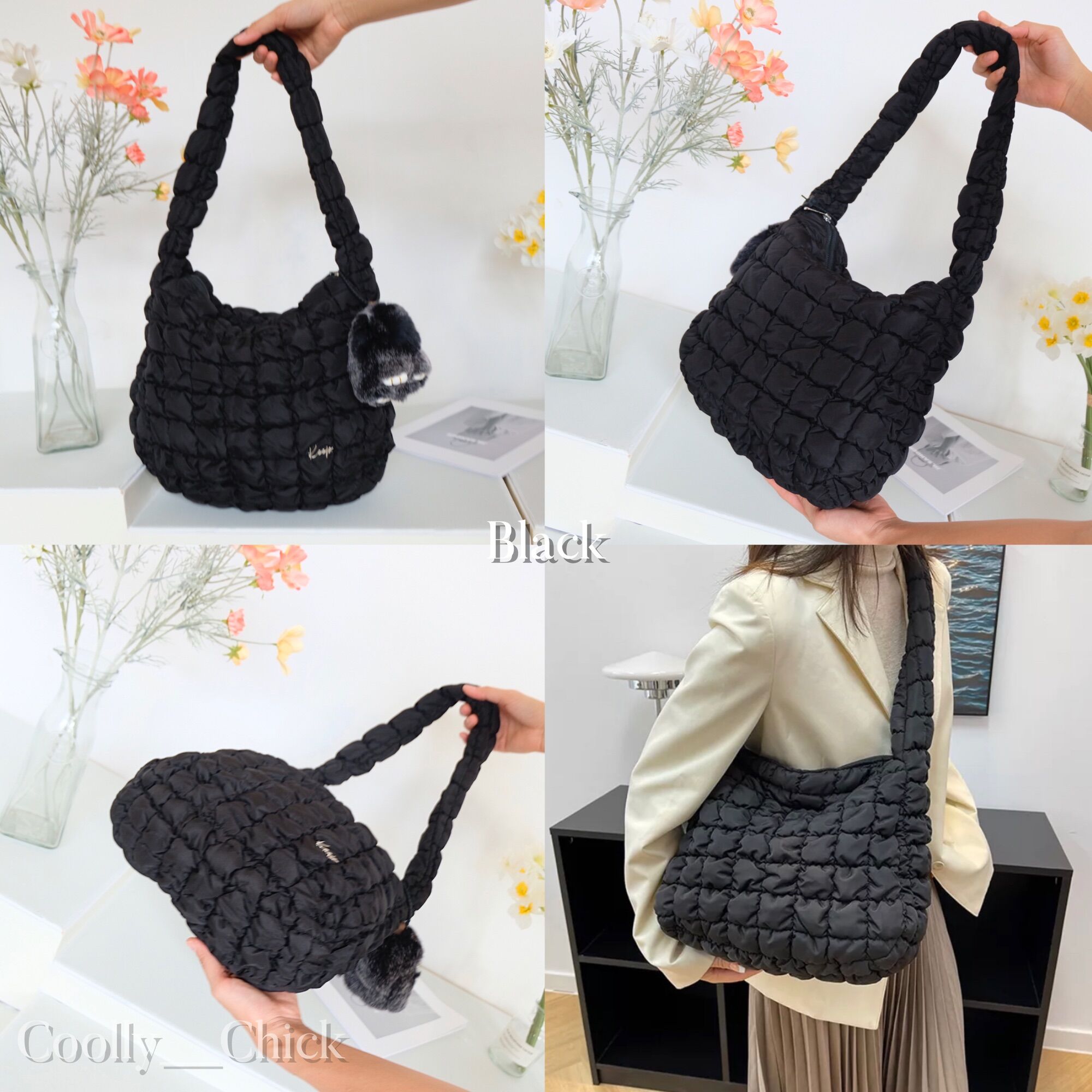 น้องเป๋าก้อนเมฆนุ่มนิ่ม️ KEEP BAG ของแท้พร้อ