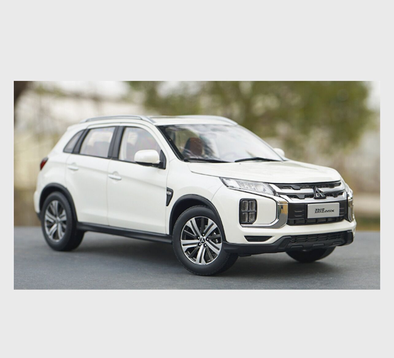1:18 Scale Mitsubishi ASX SUV 2020 White Diecast Car Model Toy ...