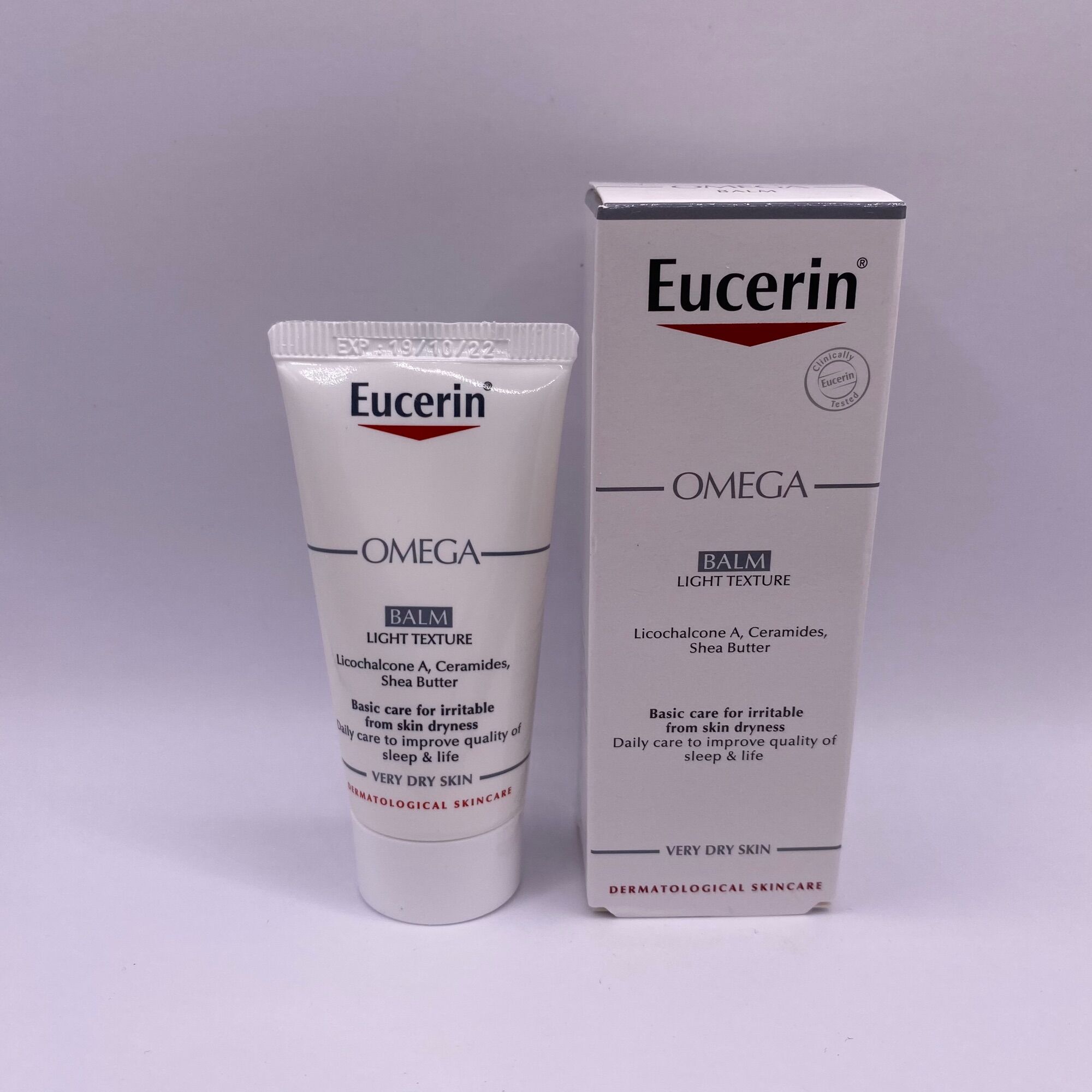 📌ขนาดทดลอง Eucerin Omega Balm Light Texture 20 ml หมดอายุ 10/10/2022 ...