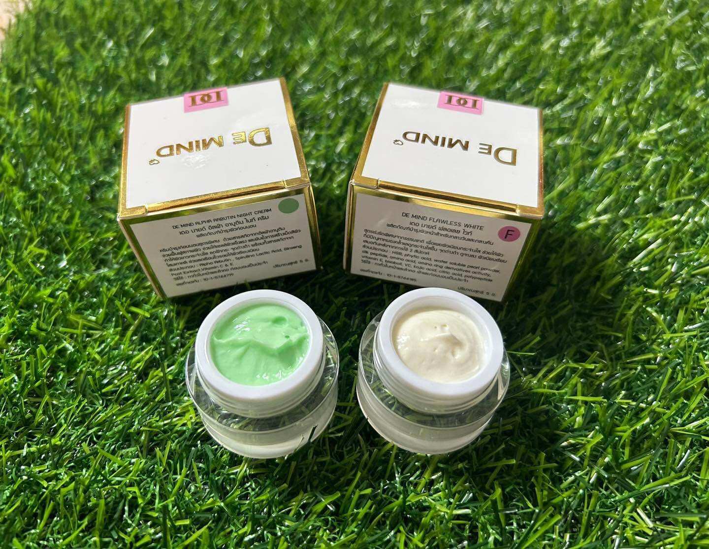 Demind.ครีมหน้าใส+ครีมบำรุงกลางคืน ขนาด5g | Lazada.co.th