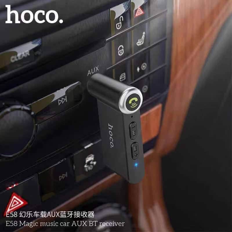 Hoco E58 IN-Car Aux Wireless Car Bluetooth Receiver ตัวรับสัญญาณบลูทูธ ...