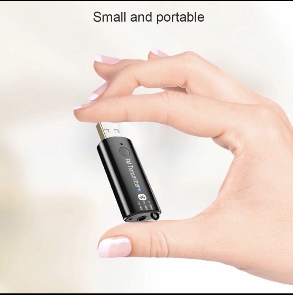 Mini USB FM Transmitter Wireless Car Kit Receiver Stereo Muic Bluetooth ...