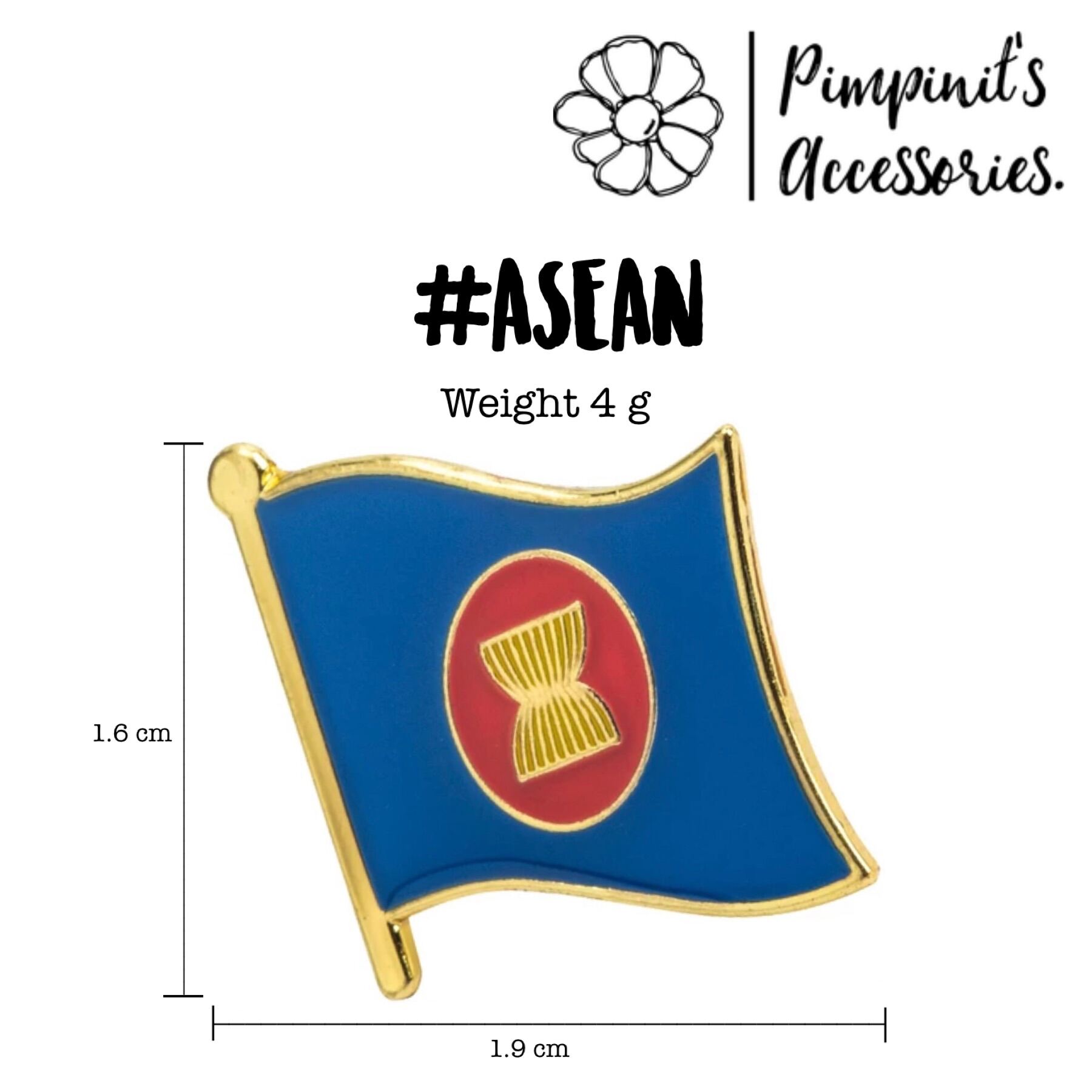 🇹🇭 พร้อมส่ง : เข็มกลัดธงสหประชาชาติ,สหภาพยุโรปและอาเซียน | United ...