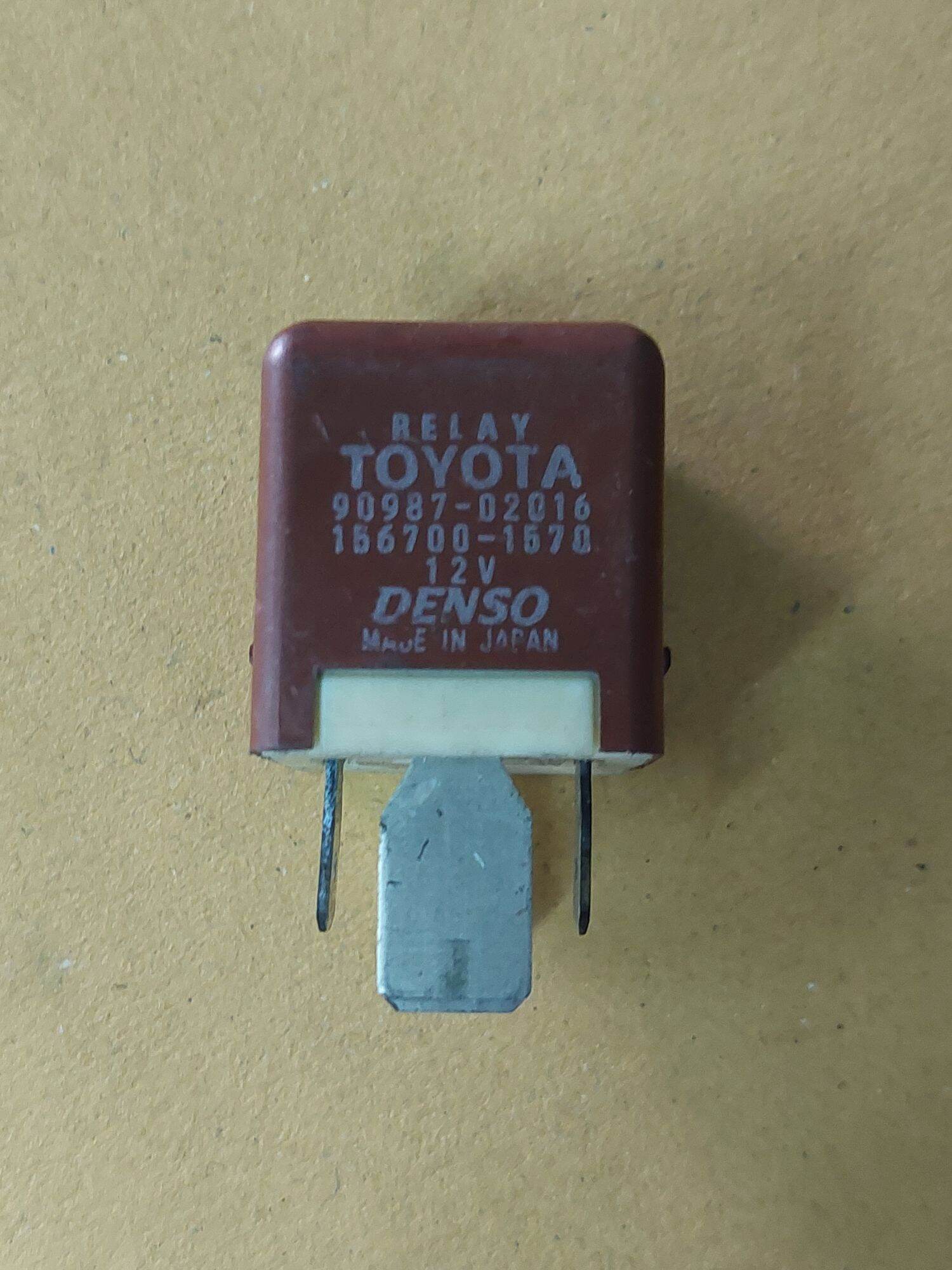 รีเลย์ TOYOTA DENSO 12V รีเลย์คอมแอร์ รีเลย์สตราท มือ2ญี่ปุ่น | Lazada ...